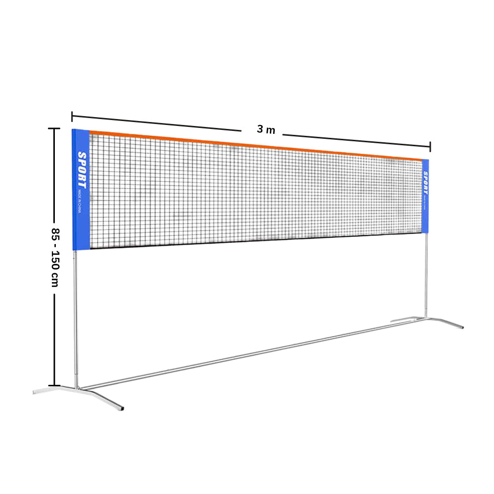 Red Badminton con Parantes y Red portable con Bolso 3 metros| Inaltum ...