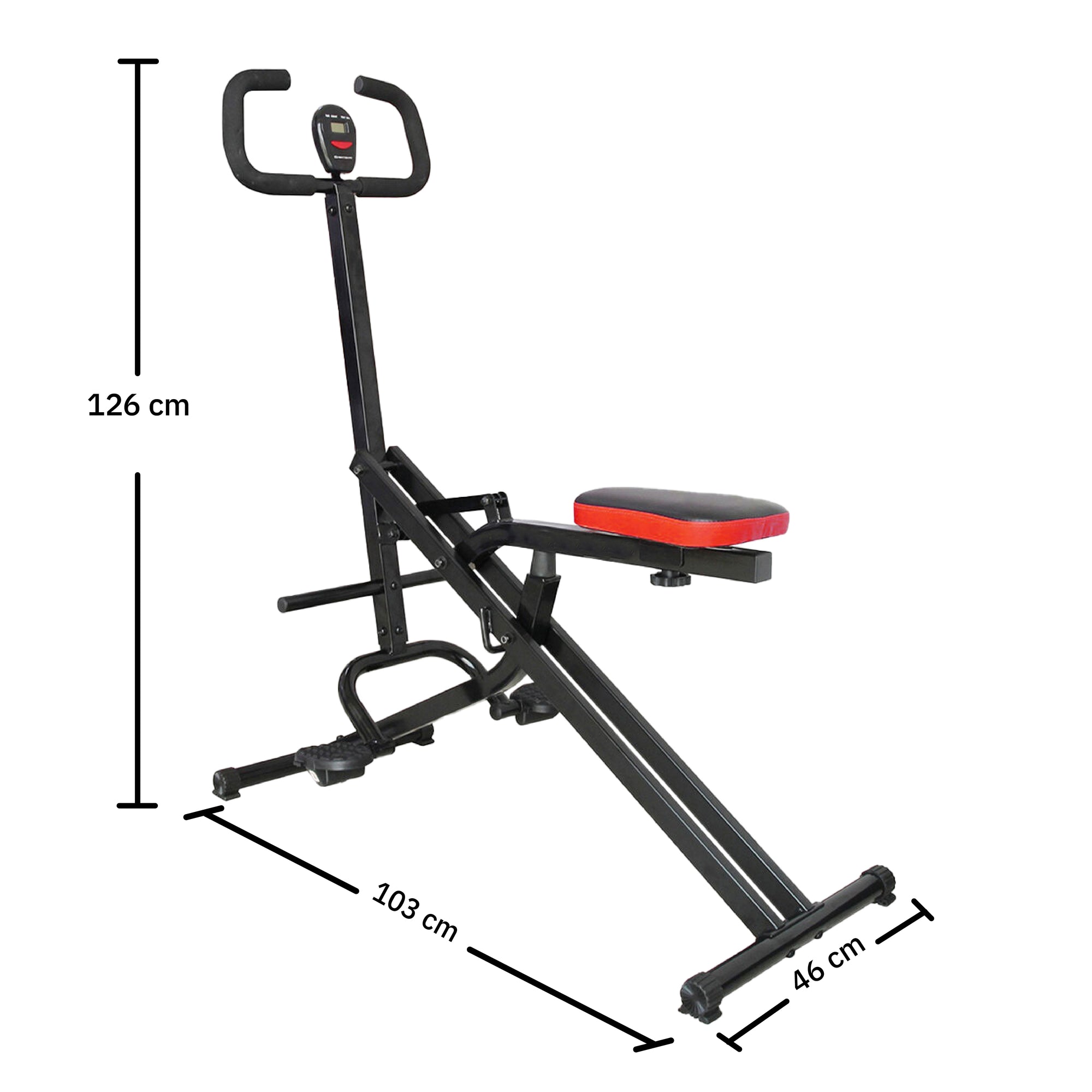 Maquina para abdominales full Body total core -21342| Inaltum Fitness